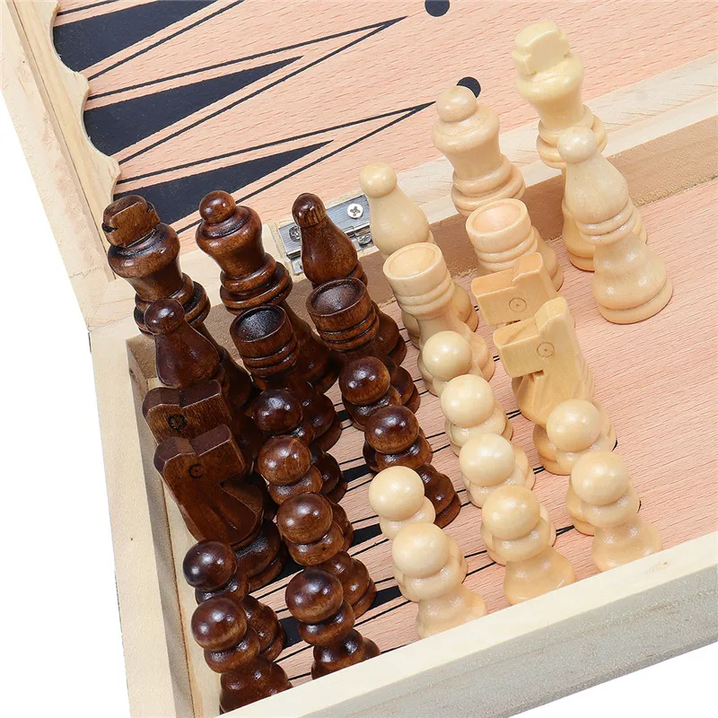 Шахматы деревянные детские: Деревянные шахматы, шашки и нарды купить в ...